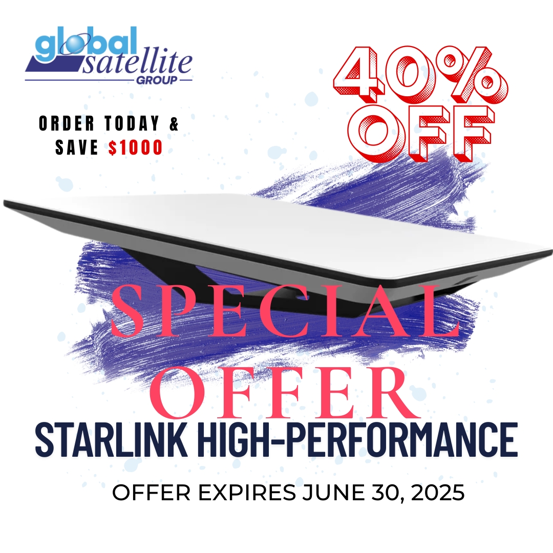 Starlink Maritime - Flat High-Performance - Global Satellite Store